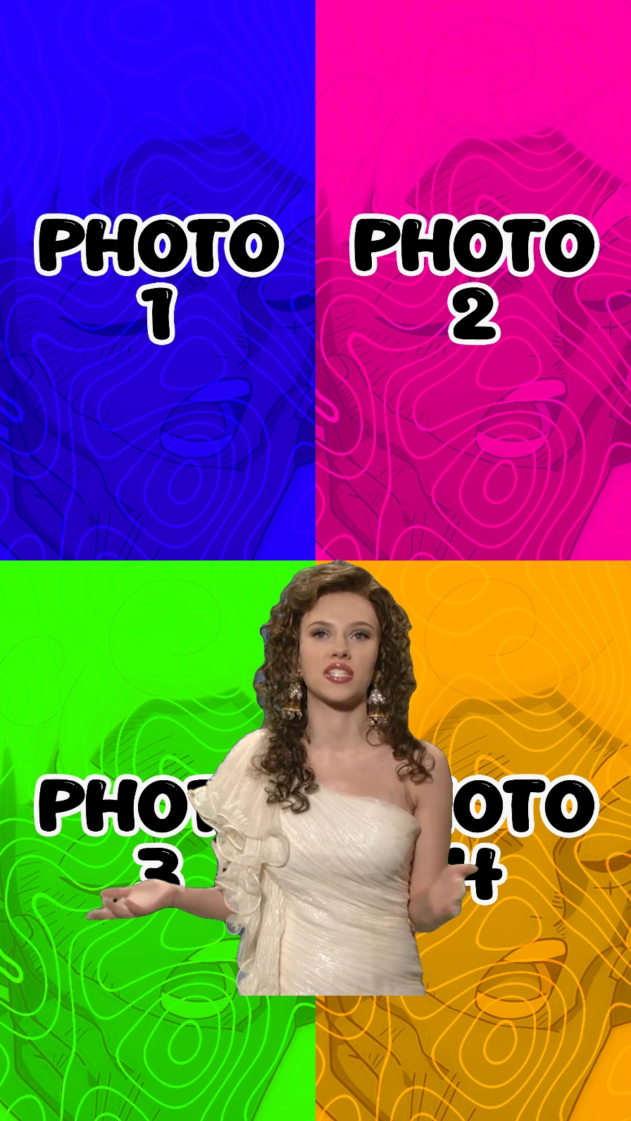 Scarlettjohansson Memeoverlay Meme Memecut Memes Capcut Template Link 2023